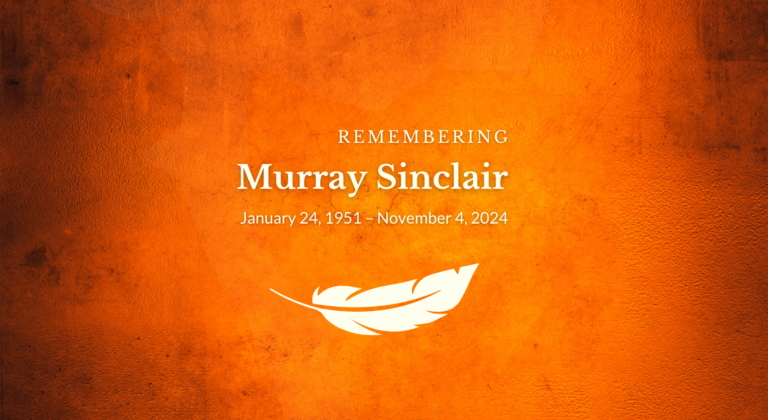 Reconciliation through Learning: Senator Murray Sinclair's Legacy